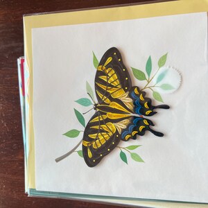 Gecko Greeting Card Quilling Greeting Card Handmade Greeting | Etsy