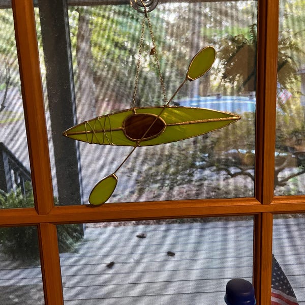 Clam Sea Shell #1 Stained Glass Suncatcher - Etsy