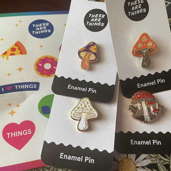 Strange and Unusual Enamel Pin - Etsy