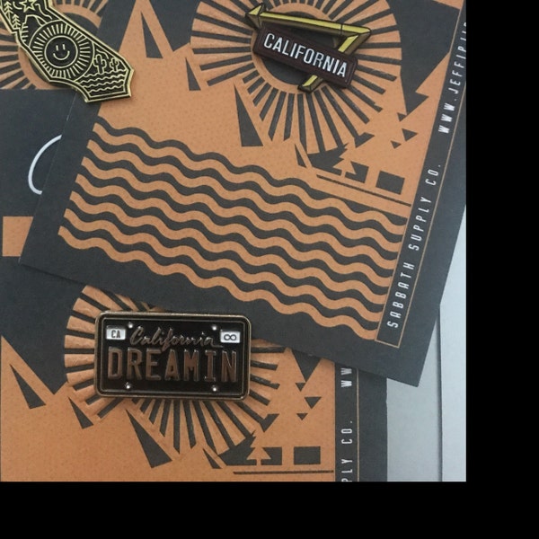 California Pin Pack - Etsy