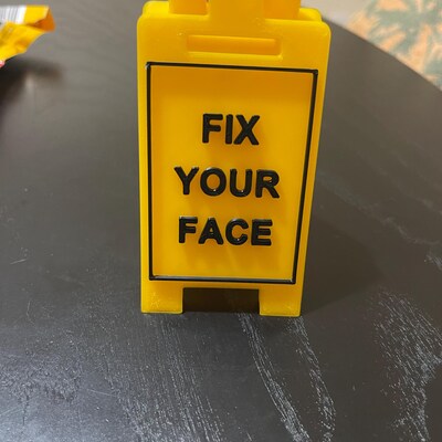 ON A CALL Mini Floor Sign Custom Colors 3D Printed - Etsy