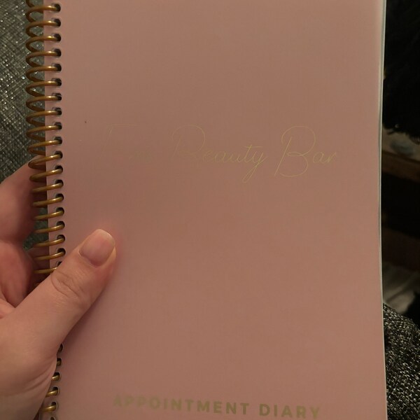 2025, A4, Appointment Diary Day per Page or Order Book NO TIMES, Foil ...