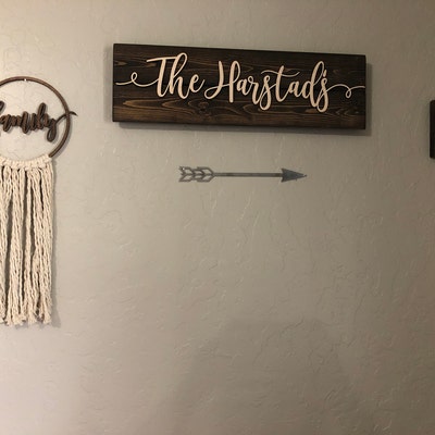 Rustic Arrow Metal Arrow Arrow Sign Modern Wall Art - Etsy