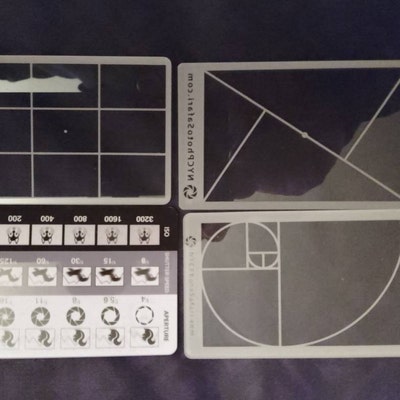 Dslr/mirrorless Photography cheat Sheet Credit Card Size Photo ...