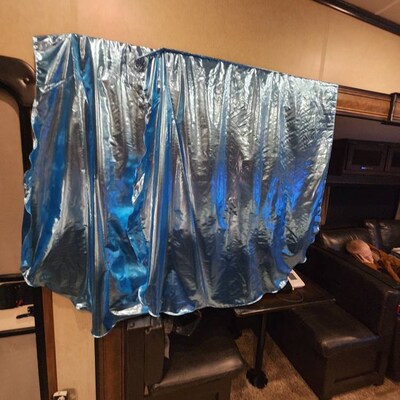 Iridescent Aqua Blue 'ruah' Breath of God Light Pearl Opalescent Sheer ...