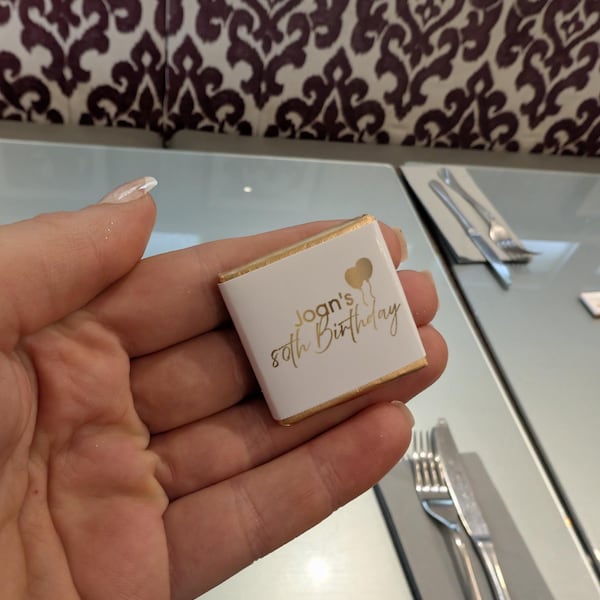 QR Code LOGO Personalised Chocolates for Your Business, Work Events and ...