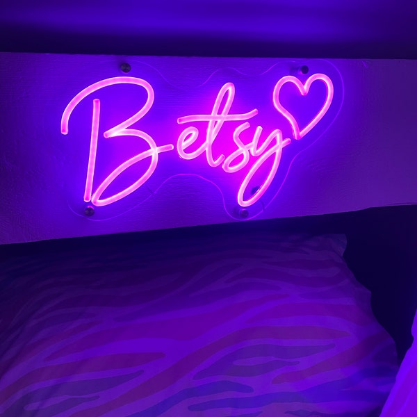 Custom Neon Sign Name for Kids Bedroom Neon Sign Led Light Neon Sign ...