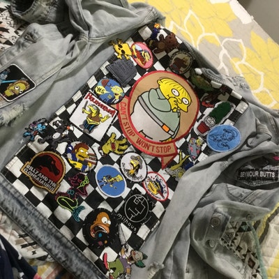 Frank Grimes Grimey Patch. for the Simpsons - Etsy