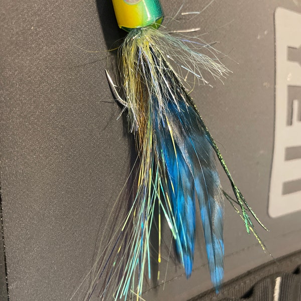 Saltwater Fly Popper for Flyfishing - Etsy