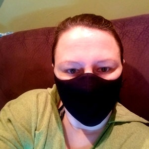 Over the Head Face Mask, Adjustable Face Mask, Head Mask, Hearing Aids ...