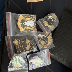 Holographic Sticker aether Dragon Skull Dragon | Etsy