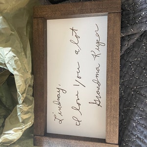 Custom Engraved Single Kids Line Drawing Wood Framed Sign - Etsy