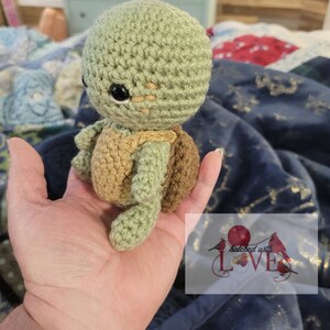 PATTERN: Timmy the Tiny Turtle Crochet Turtle Pattern - Etsy