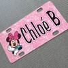 MICKEY or MINNIE Mini License Plate Personalized Custom Bike Tag for ...