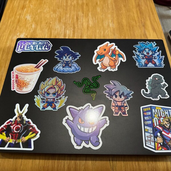 Baku Blaster - Laptop Decal - Hydroflask Sticker - Anime - Etsy