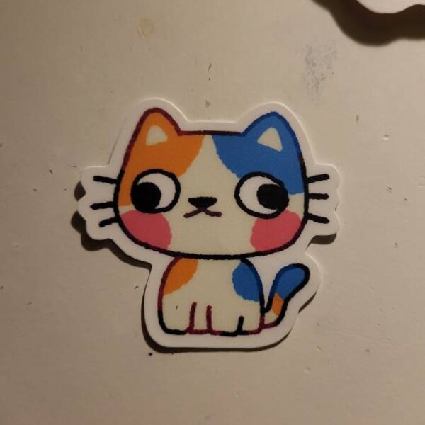 Desert Rain Frog Stickers, Cute Matte Vinyl Waterproof Diecut Sticker ...