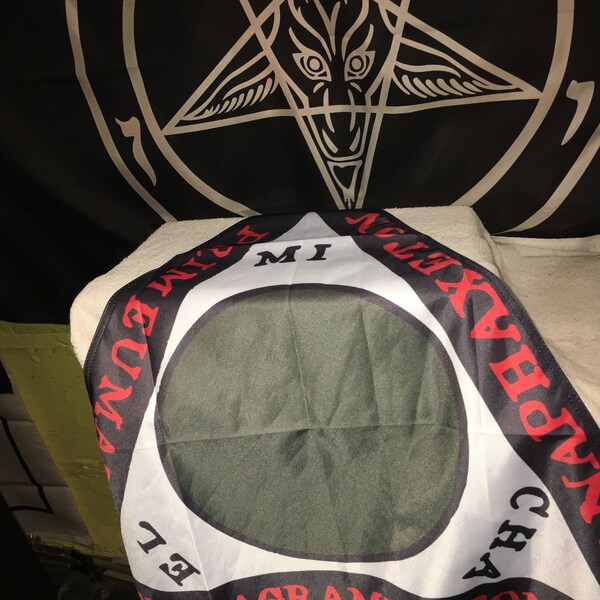 Goetic Triangle of Art - LARGE 36" - Ritual Cloth for Solomonic ...