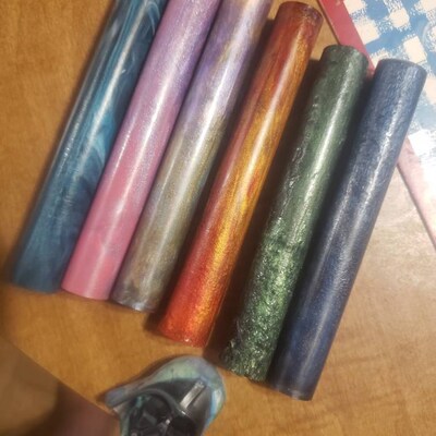 Cosmos Alumilite Resin Rods Bespoke Kitless Pen Blanks Hair - Etsy