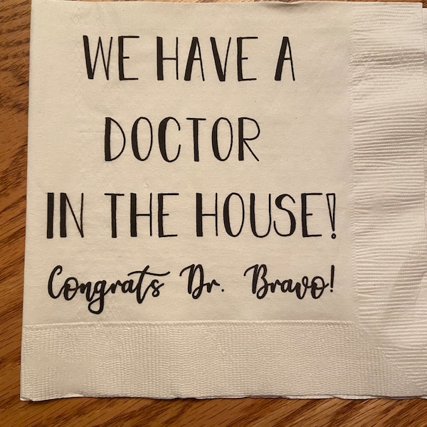 Medical School Doctor Med Graduation We Have a Doctor in the House ...