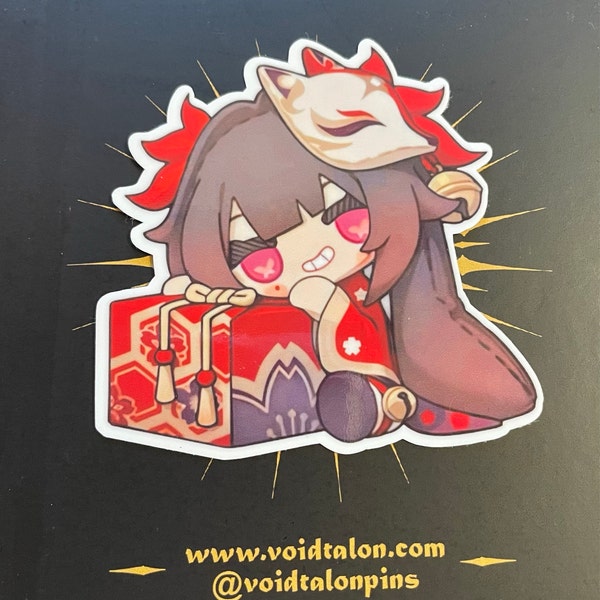 Sleepy Ben Vinyl Sticker - Etsy