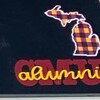 Central Michigan University Fired up Forever Sticker, Fire up Chips ...