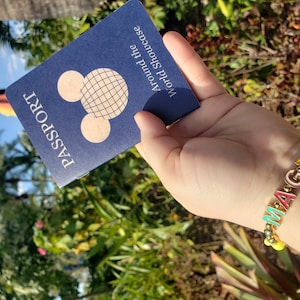 PRINTABLE PDF Drinking and Eating Around the World Showcase Passport - Etsy