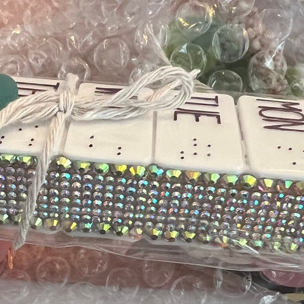 Blinged Motel Keychain Holder - Etsy