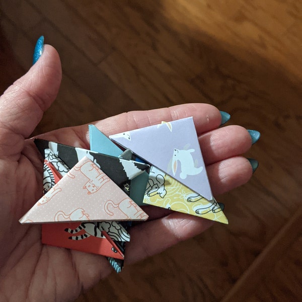 Bookmark - 10 Unique Corner Bookmarks - Book Club Gift - Reader Gift ...