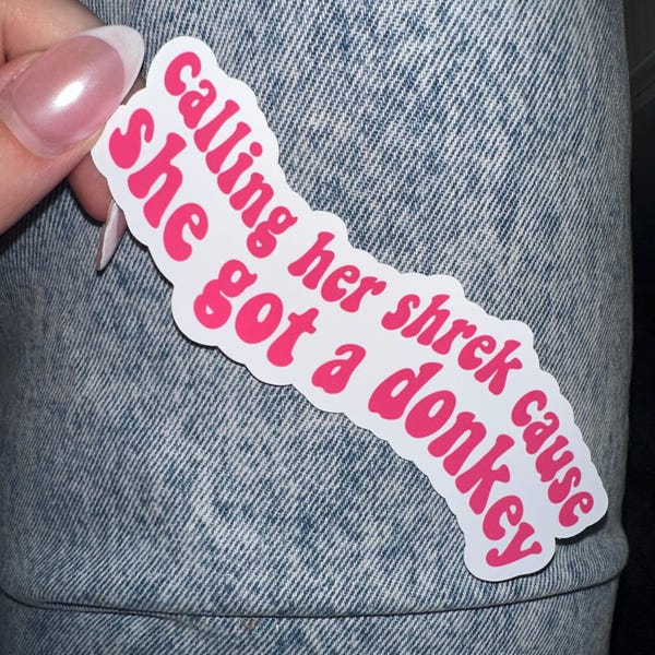 Custom Quote Sticker | Song Lyrics Stickers | Movie Quote | TV Show ...