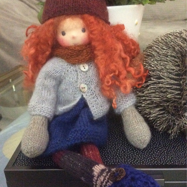 Peperuda Organic Waldorf Dolls door PeperudaKnittedDolls op Etsy