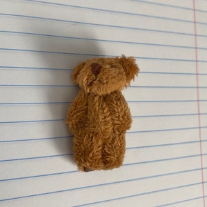 Very Tiny Soft Fuzzy Stuffed Teddy Bear for 6yrs or Older - Etsy