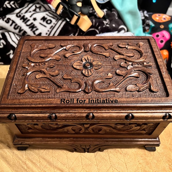Wooden Puzzle Box, Secret Lock Box, Walnut Jewelry Box, Vintage Jewelry ...