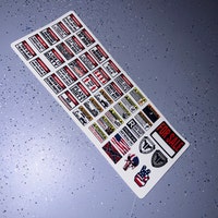 Shark Diver Down Sticker Scuba Dive Diving Flag Laptop Cup Cooler Car ...