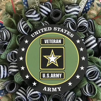 Army Ribbon, Green Army Ribbon, Military Ribbon, Burlap Ribbon ...