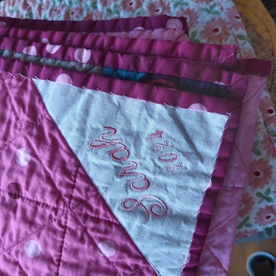 Stitched With Love Mini Quilt Pattern Sewing Machine Mini Quilt Sewing ...