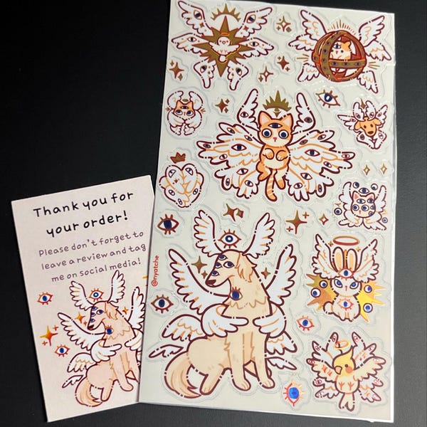 Biblically Accurate Animals Sticker Sheet - Etsy