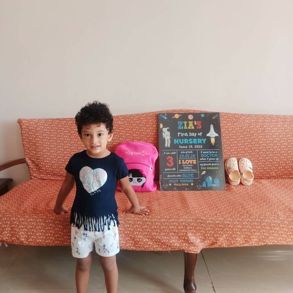 Boy First Day of Kindergarten Sign Printable Instant Download Boys ...