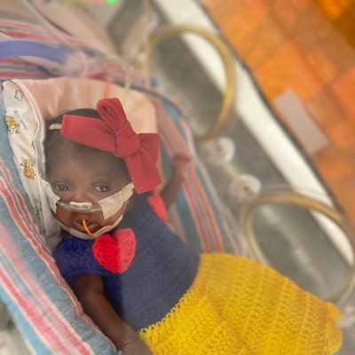 NICU Little Frog Micro Preemie Outfit With Overalls Fits 2 - Etsy