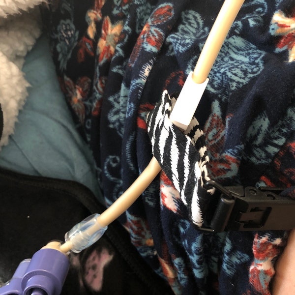 Tube Clips to Help Hold Tubes and Keep Them Separated-chemo and Drain ...
