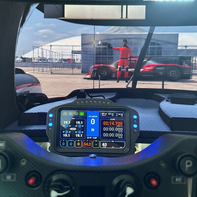 Sim Racing Dashboard Touchscreen Display Leds RPM Simhub, PSR GT 5.0 ...