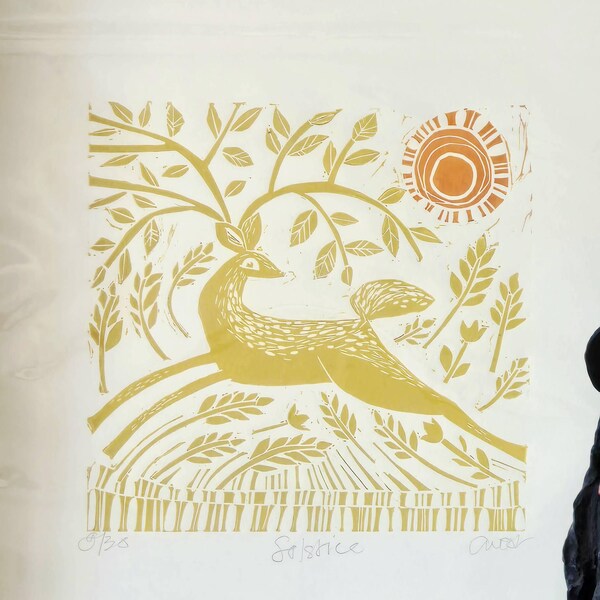 Fly by Limited Edition Linocut Artwork - Etsy