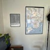 Chicago L Blue Line Map / CTA Train / Minimal Poster Print / Subway ...