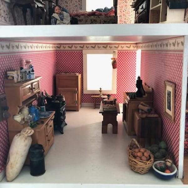 Dolls House DIY Internal Doors and Glazing Pack for the Draycott Manor ...