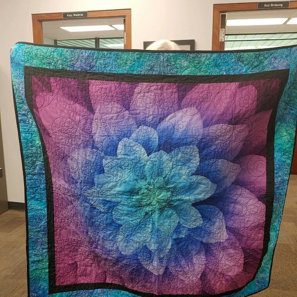 Panel Quilt Pattern / Fawn Quilt Pattern by Castilleja Cotton for ...