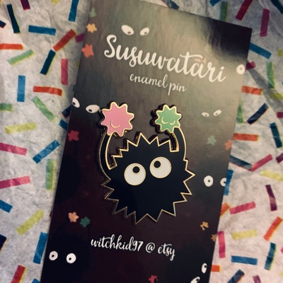 Mob Anime Inspired Pin Gold/black Metal Hard Enamel Pin - Etsy