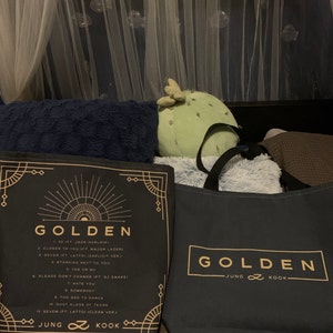 Indigo RM Tote Bag, the Last Archive of My Twenties Tote Bag, Bts Fan ...