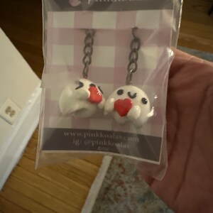 Couple Keychains My Boo Matching Ghost Charms - Etsy