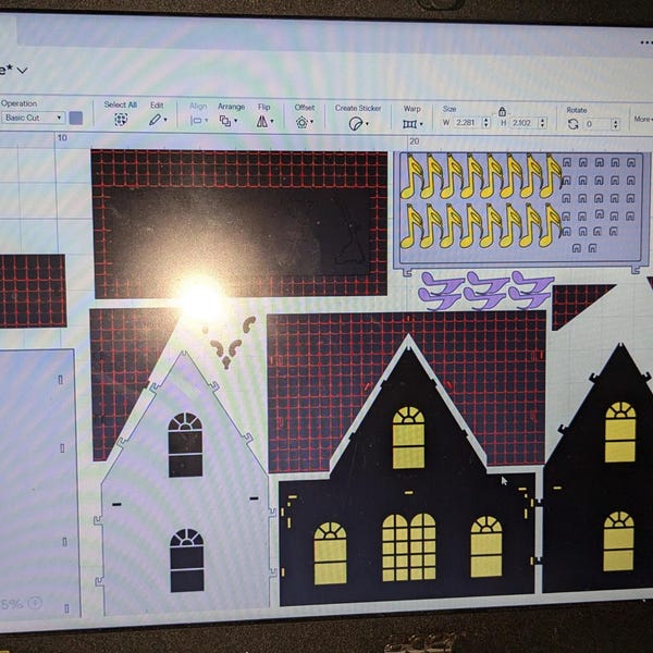 House Laser Cut, Wooden Box, Dxf Project, Svg Ai Cdr Dxf Pdf, Ready to ...