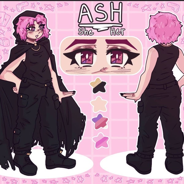 Custom Furry Reference Sheet - Etsy