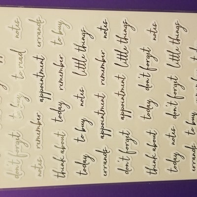 Large Tabs, Large Month Tabs, Large Planner Tab Covers, Foiled Tabs ...